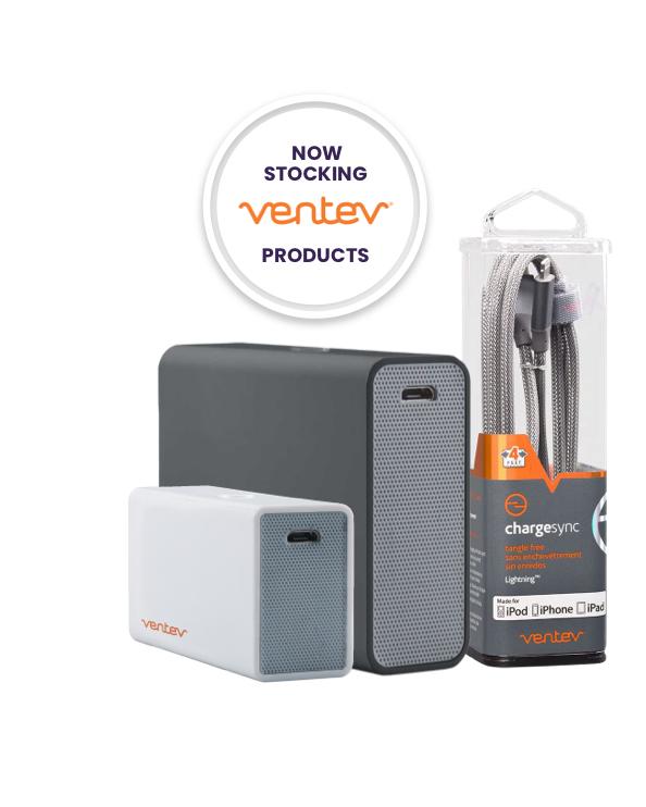 Ventev POWER Options - Power Banks - Wireless Charger